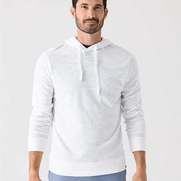 Faherty | Shirts | Faherty White Mens Hoodie | Poshmark
